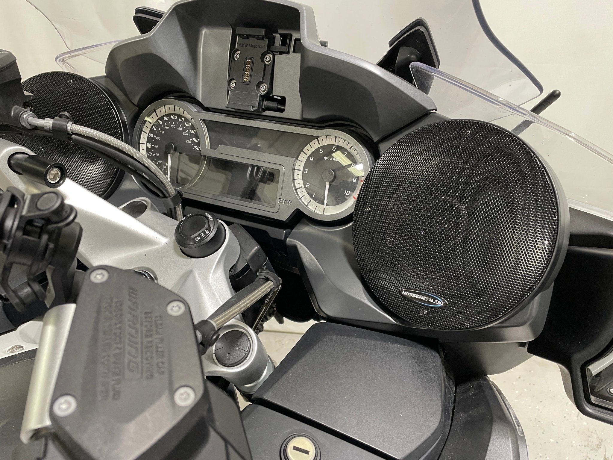 Stage 2 - 2014-2020 BMW R1200RT/R1250RT Front Speaker 6 1/2" Upgrade w ...