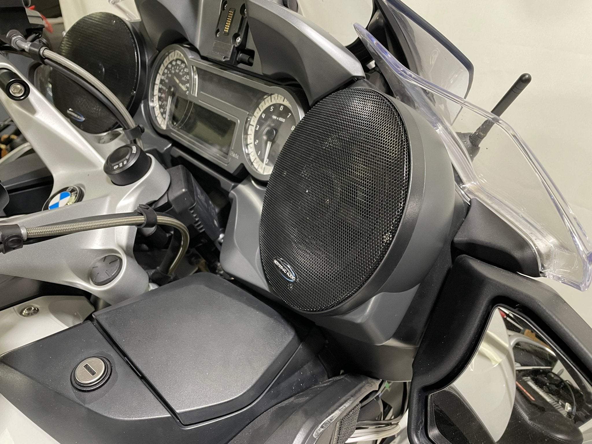 Stage 4 - 2014-2020 BMW R1200RT Front & Rear Speaker 6 1/2" Upgrade w ...